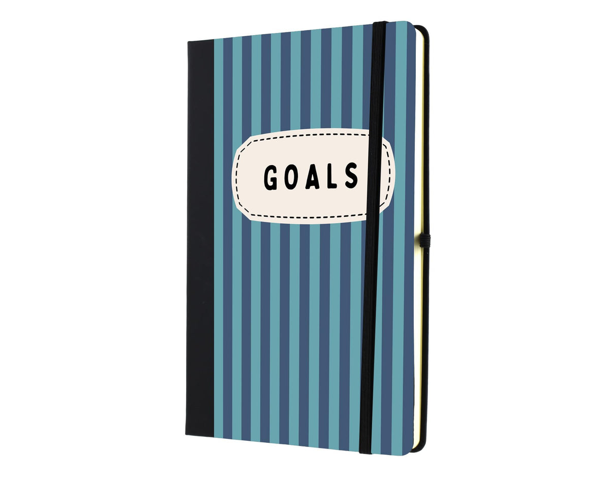 'Goals'A5 Lined Paper Scrapbook - Idea for Friends & Family (note-kf23 ...