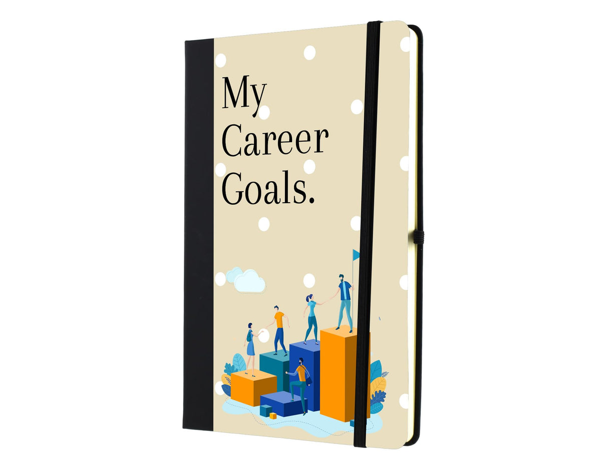 My Career Goals A5 Sized Lined Paper Scrapbook - Academic Career Goals ...