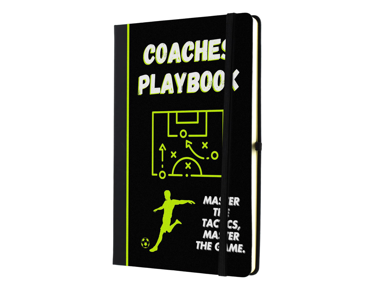 'Coaches Playbook: Master the Tactics' A5 Sized Lined Paper Scrapbook ...